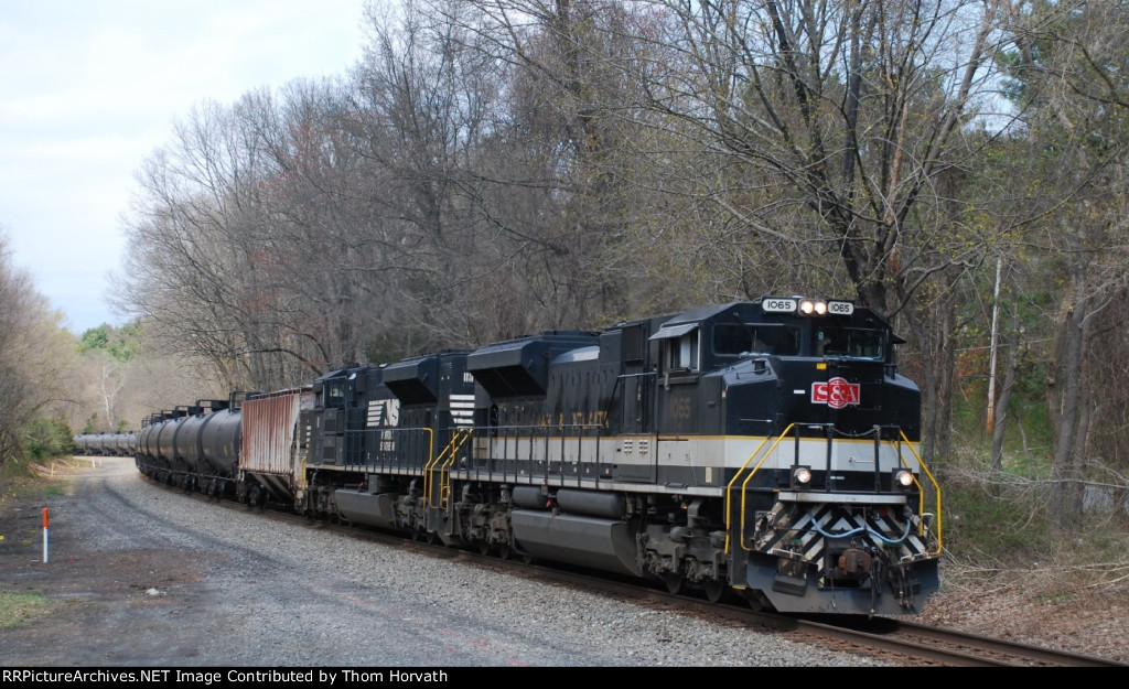 NS's Savannah & Atlanta leads a 66Z east over the Lehigh Line